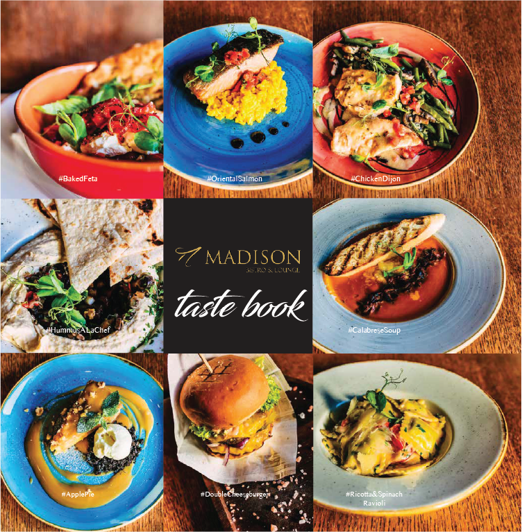 Food Menu – Madison – Bistro & Lounge